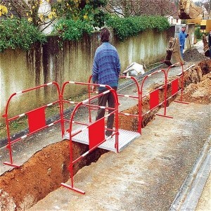 Barrière de chantier ECO|sécurité, protection et signalisation sur ...